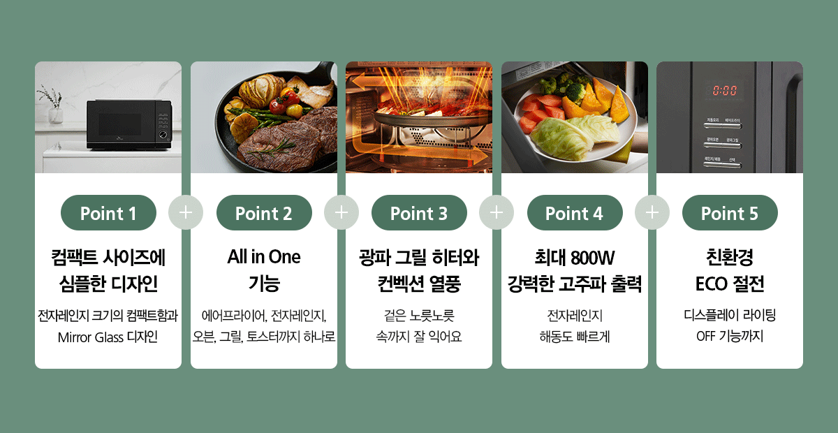 SK매직몰 | (23L) 올인원 광파 오븐 EONC201FMDBL